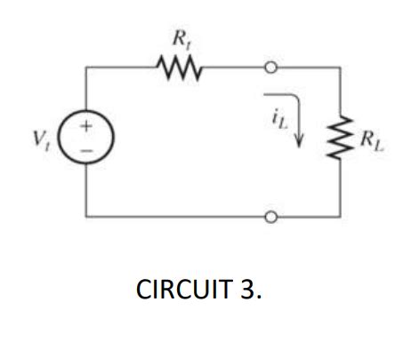 Solved CIRCUIT 3 Chegg Com