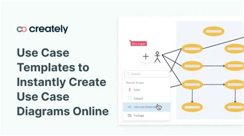 Use Case Templates To Instantly Create Use Case Diagrams Online