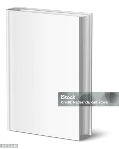현실적인 빈 책 하드 커버 모형을 서 표지 프레젠테이션 템플릿 0명에 대한 스톡 벡터 아트 및 기타 이미지 0명 교육 마케팅 Istock