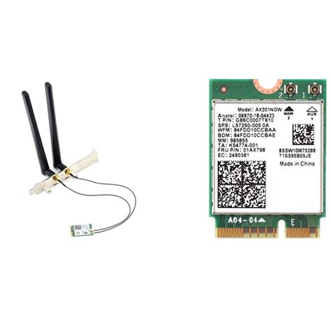 Wi Fi 6 Ax201 M2 Key E Cnvio 2 Wifi Card Dual Band 3000mbps Wireless