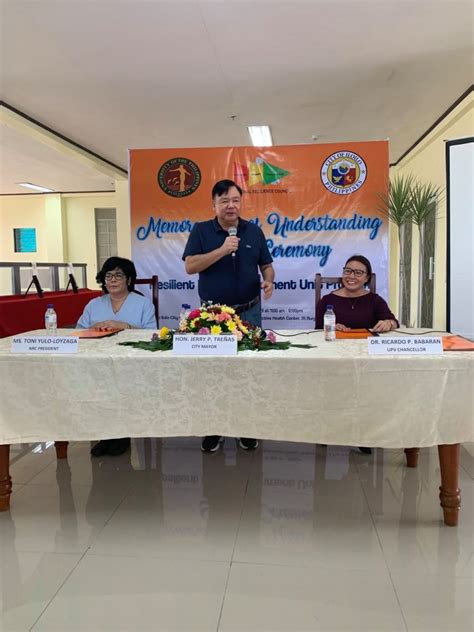 Memorandum Of Understanding Iloilo City Up Visayas National