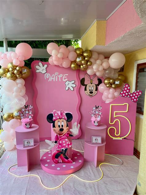 Decoracion De Mimi Mickey Y Minnie Bebes Tarjetas De Invitacion