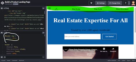 Build A Product Landing Page Navigation Bar The Freecodecamp Forum