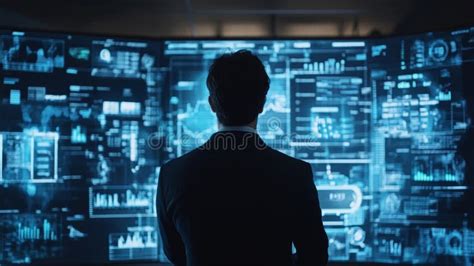 Businessman Utilizing Digital Tools To Analyze Sales Data For Innovative Marketing Strategies