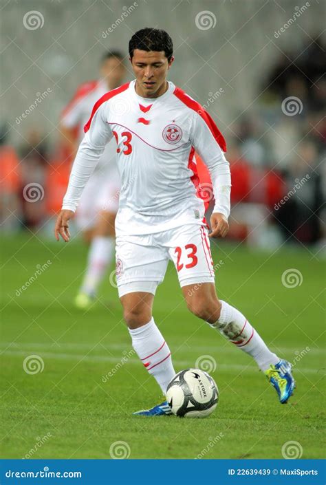 Tunisian Player Amine Chermiti Editorial Stock Image Image Of World Amine 22639439