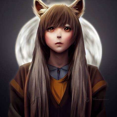 Wolfgirl By Chaoticsouldigital On Deviantart