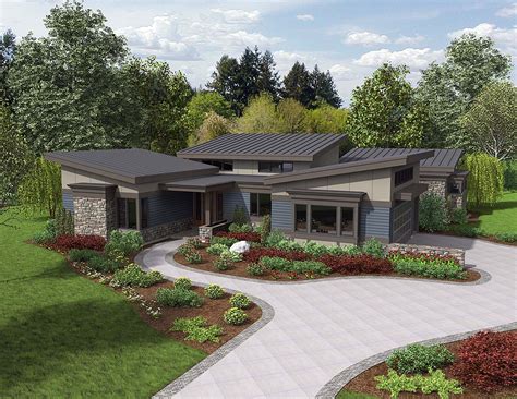 Modern Single Story House Plans