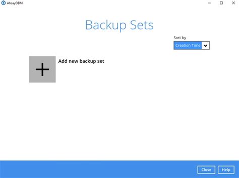 Windows Mysql Backup Set Creation Ahsay Backup