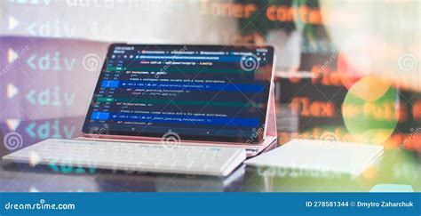 Digital Technology Industry Concept Development Of Programming And