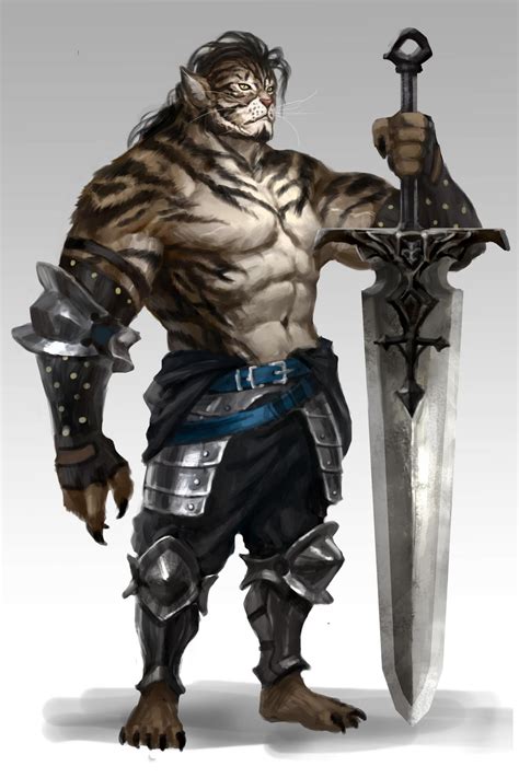 Tabaxi D D Character Dump Fantasy Character Design Concept Art