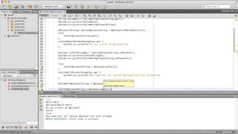 Java 8 Tutorial 4 Klasse Optional German Youtube