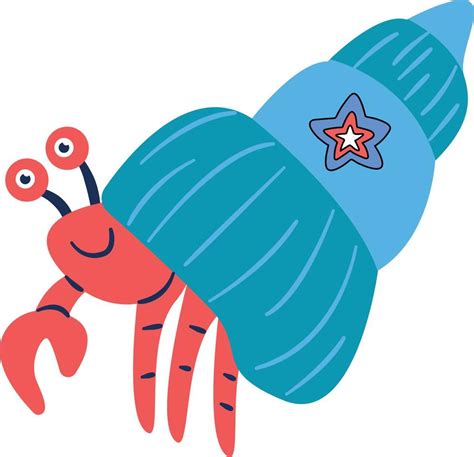 Hermit Crab Without Shell Clipart