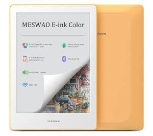 New Meswao EReader With 6 Color E Ink Screen And Android 11