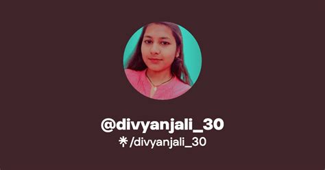 divyanjali 30 twitter linktree
