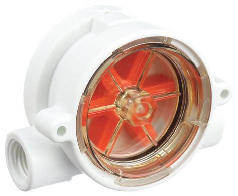 Gems Sensors Rotor Polypropylene Flow Indicator 1amd5rfi 155420