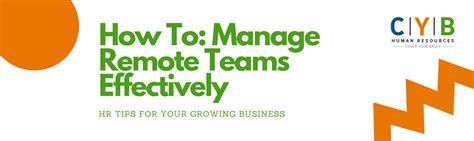 How To Manage Remote Teams Effectively