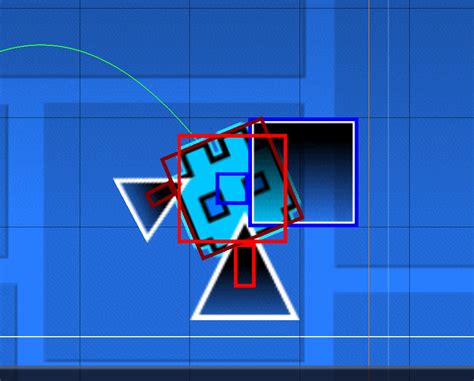 Fun Fact There Are 3 Hitboxes In Geometry Dash The Light Red One Is