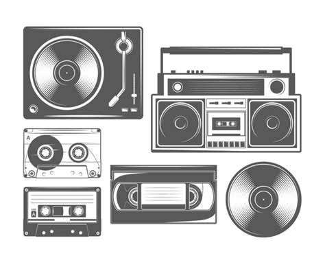 Cassette Vector Art Icons And Graphics For Free Download