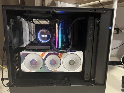 Nzxt H510 Flow Single 280mm Cpu Gpu 5600g 3070 Ti Will It Be