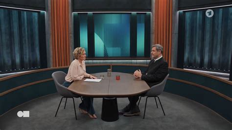 Markus Söder Bei Caren Miosga „mit Daniel Günther Ist Es Wie Mit Einer Uhr Die Still Steht“