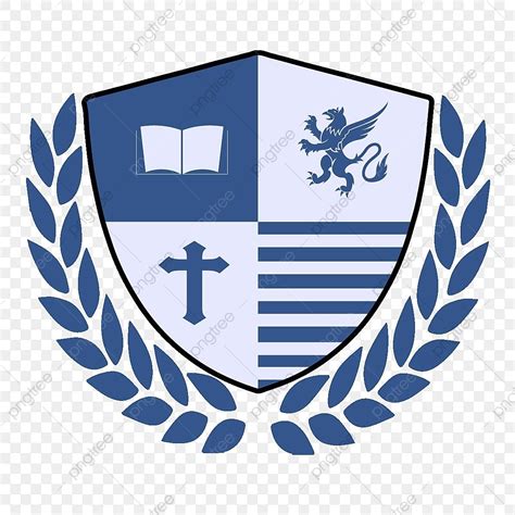 School Logo Shield School Logo Education Png And Vector With