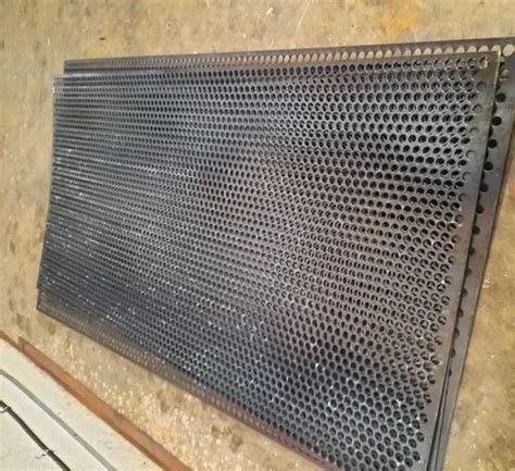 Industrial Mild Steel Perforated Sheet At Sq Ft Por Vadodara ID