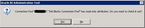 Oraclenerd Update Connection Pools In Obiee 11g