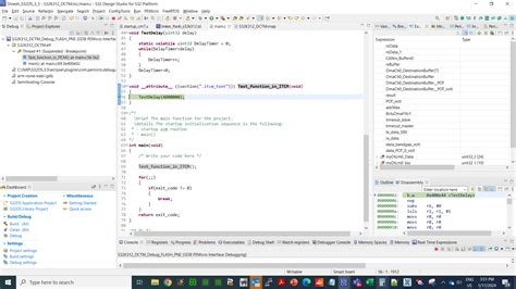 Example S32k312 Placing Variables In Dctm And Code In Ictm Ds35 Rtd300