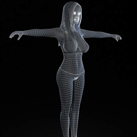 3dsmax Female Rigging