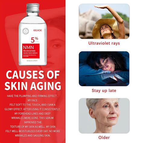 140ml Nicotinamide Aging Face Serum 5 Nmn Aging Face Serum Reduce
