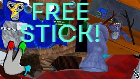 This Gorilla Tag Copy Gives You Free Stick Custom Cosmetics 100 Mods