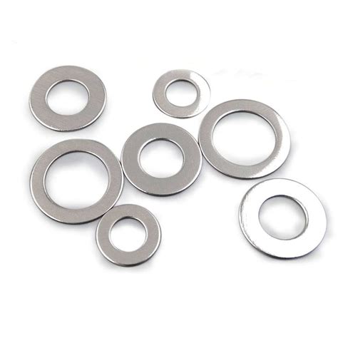 Rondelle In Acciaio Inox 50 Rondelle Piatte In Acciaio Inox 304 M8