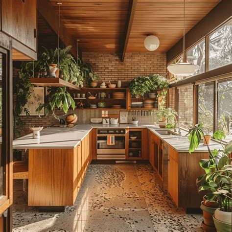 Embracing The Retro Kitchen A Mid Century Design Guide In 2024 Mid