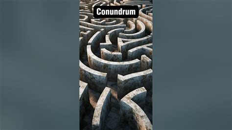 Conundrum Conundrum Meaning Conundrum Examples Conundrum In A