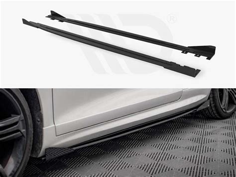Street Pro Side Skirts Diffusers Flaps Volkswagen Scirocco R Mk3