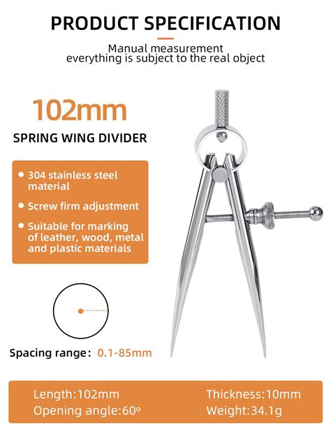Wuta Spring Wing Divider 304 Stainless Steel Precision