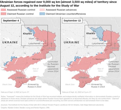 Heres A Look At The Territory Reclaimed By Ukraine Through Its