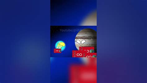 木星再次侮辱小地球 动画 Shorts 卡通 二次元 視頻 星球大战 动画 搞笑 星球动画 星球动漫 小地球 Youtube
