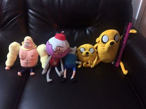 Cartoon Network Plush Lot Of 5 Regular Show And Adventure Time