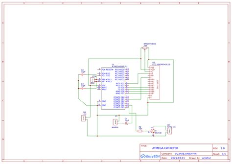 Cw Keyer Using Usb Keyboard Platform For Creating And Sharing Projects Oshwlab