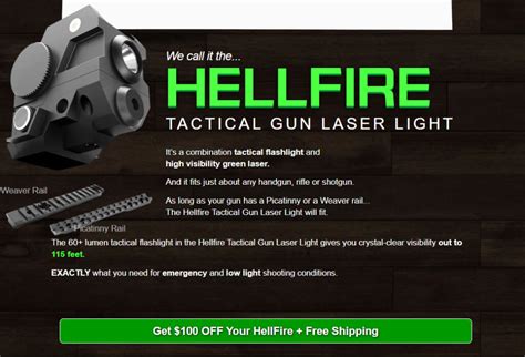 Tactical Gear Review MCG Tactical Hellfire Laser Sight Tactical