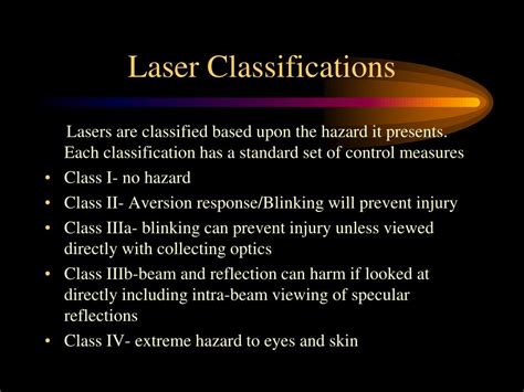 Ppt Lasers Powerpoint Presentation Free Download Id2430032