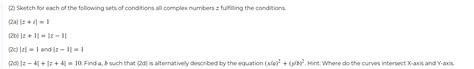 Solved Sketch For Each Of The Following Sets Of Chegg