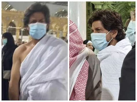 Shah Rukh Khan Performs Umrah In Mecca Pics Go Viral