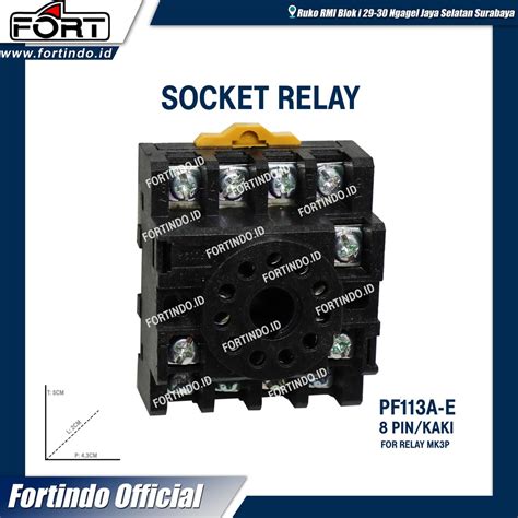 Socket Relay Pf113a E 11 Pin Socket Leg Mount For Mk3p Brand Fort Not