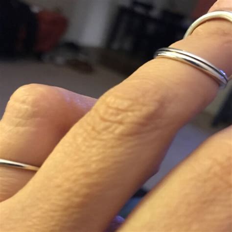 Linesilver Splint Ring • Swan Neck Splint For Dip Or Pip Joints