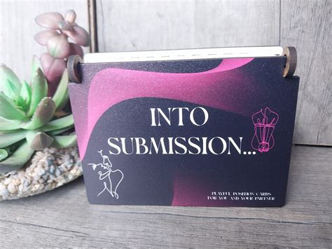 Into Submission Adult Play Cards Jo S Ts And Accessories
