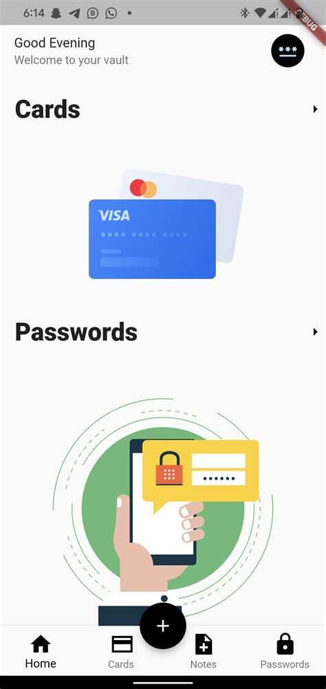 Github Mansourzaki My Vault Mobile App To Store Passwords Credits