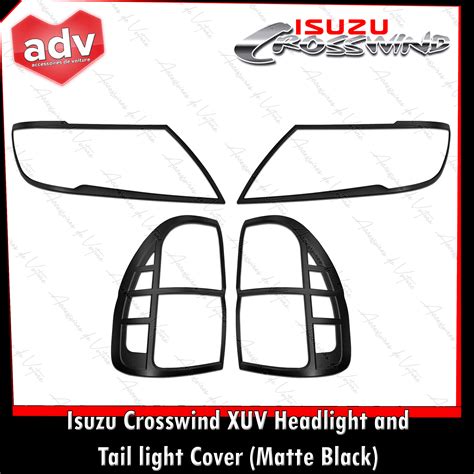 Isuzu Crosswind Xuv 2013 2015 Headlight And Tail Light Cover Matte