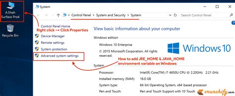 How To Setup Configure Javahome And Jrehome Environment Variables On Windows • Crunchify